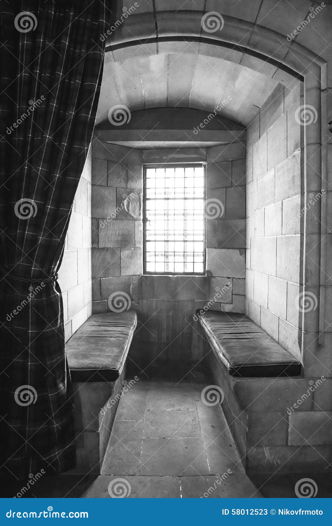 Medieval window stock image. Image of monte, dark, moorish - 58012523