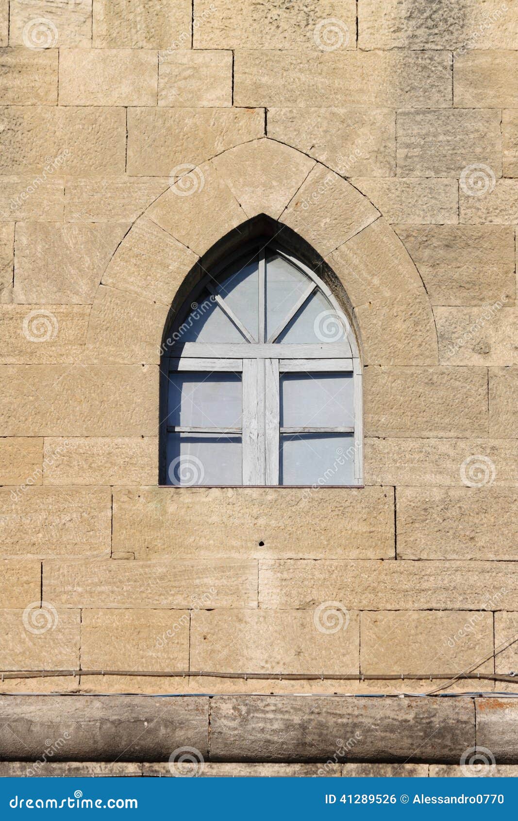 Medieval window stock photo. Image of antiquities, arch - 41289526