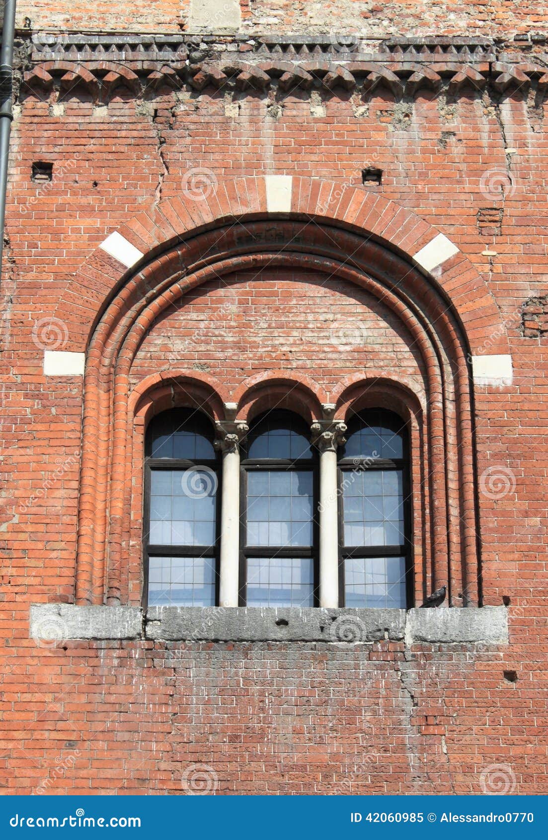 Medieval window stock image. Image of history, ancient - 42060985