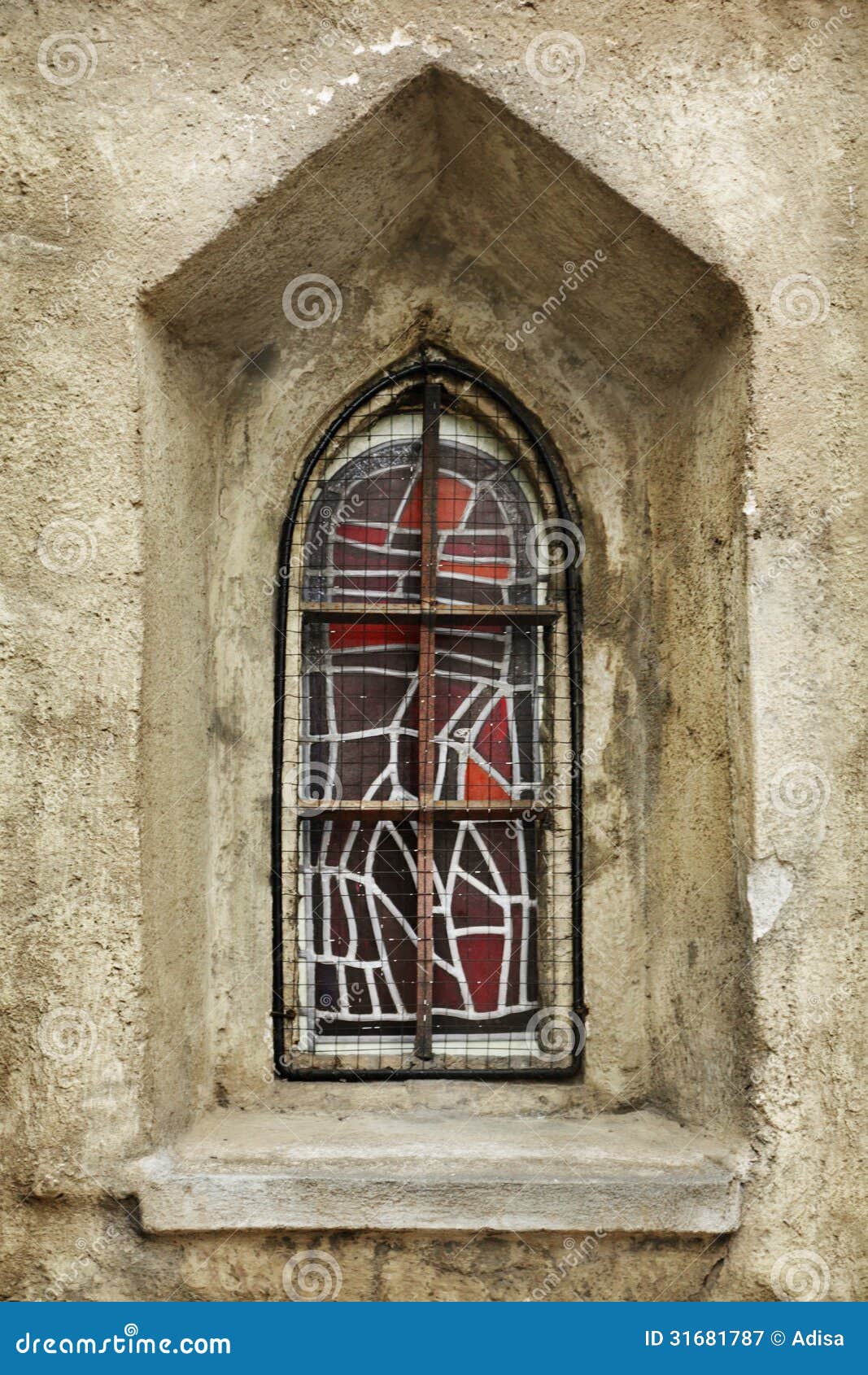 Medieval window stock image. Image of european, christianity - 31681787