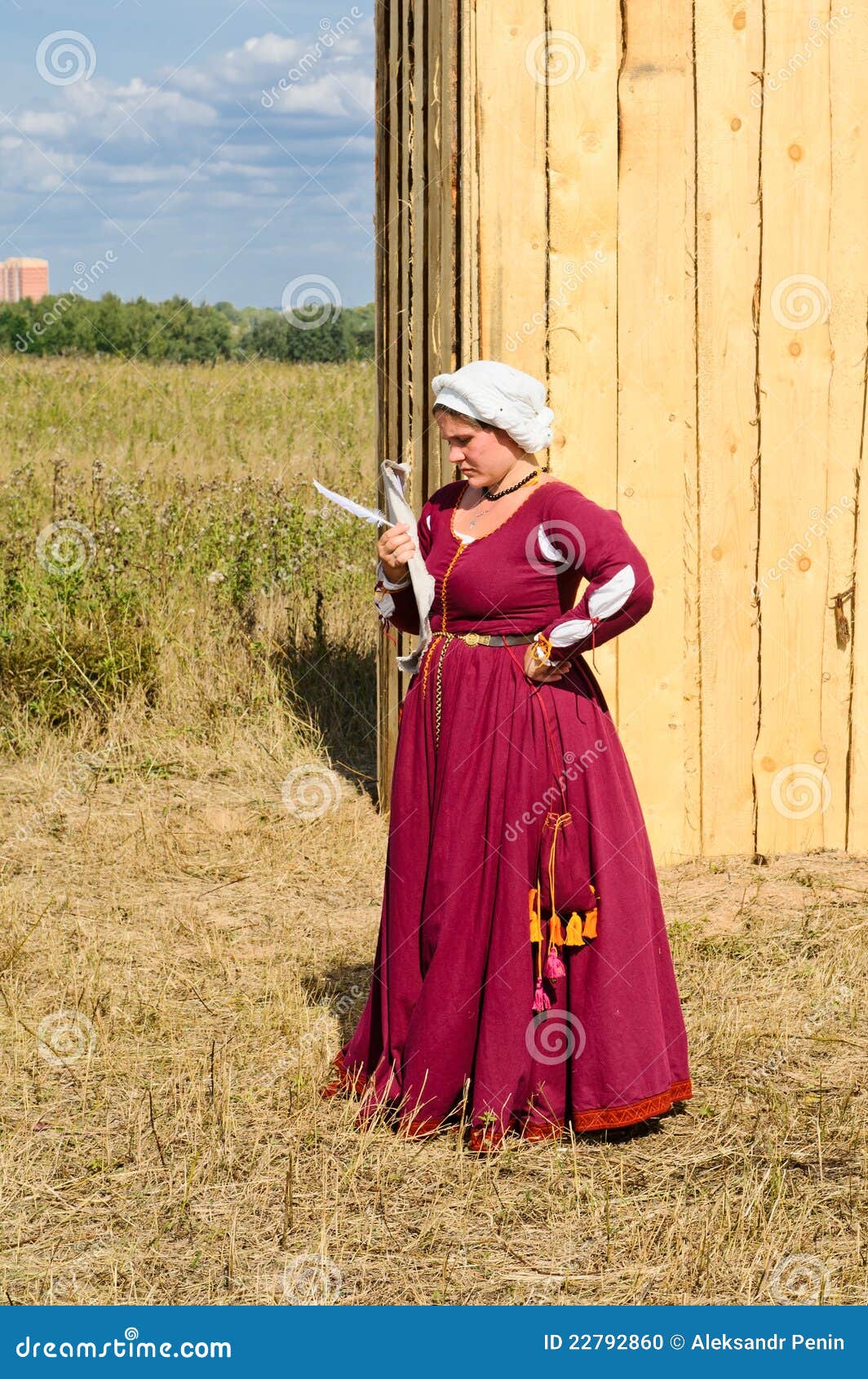 Medieval Servant In Costume Editorial Image | CartoonDealer.com #26273256