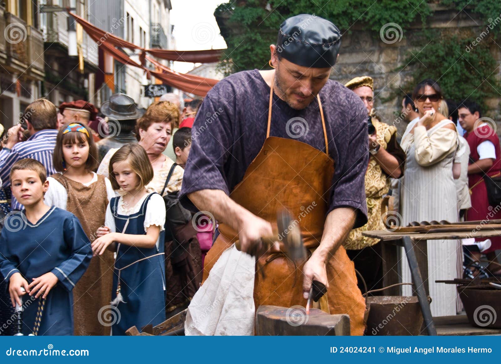 Medieval work editorial photo. Image of iron, forging - 24024241