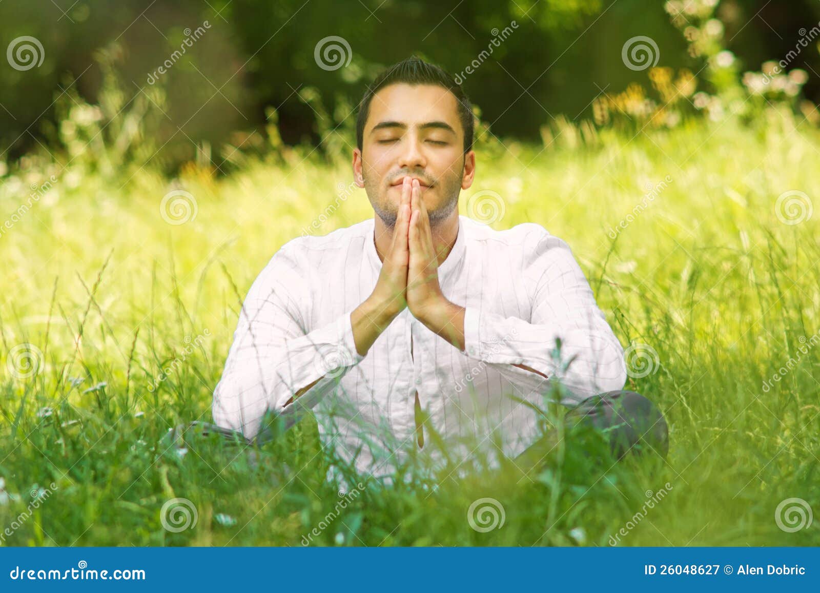 Medieval young man praying stock image. Image of religion - 26048627