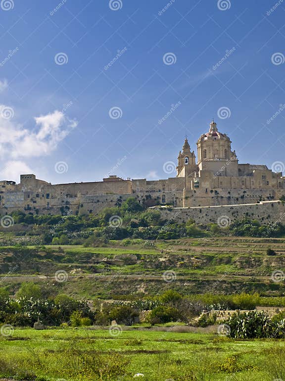 Medina stock image. Image of dome, city, mdina, antique - 6882427