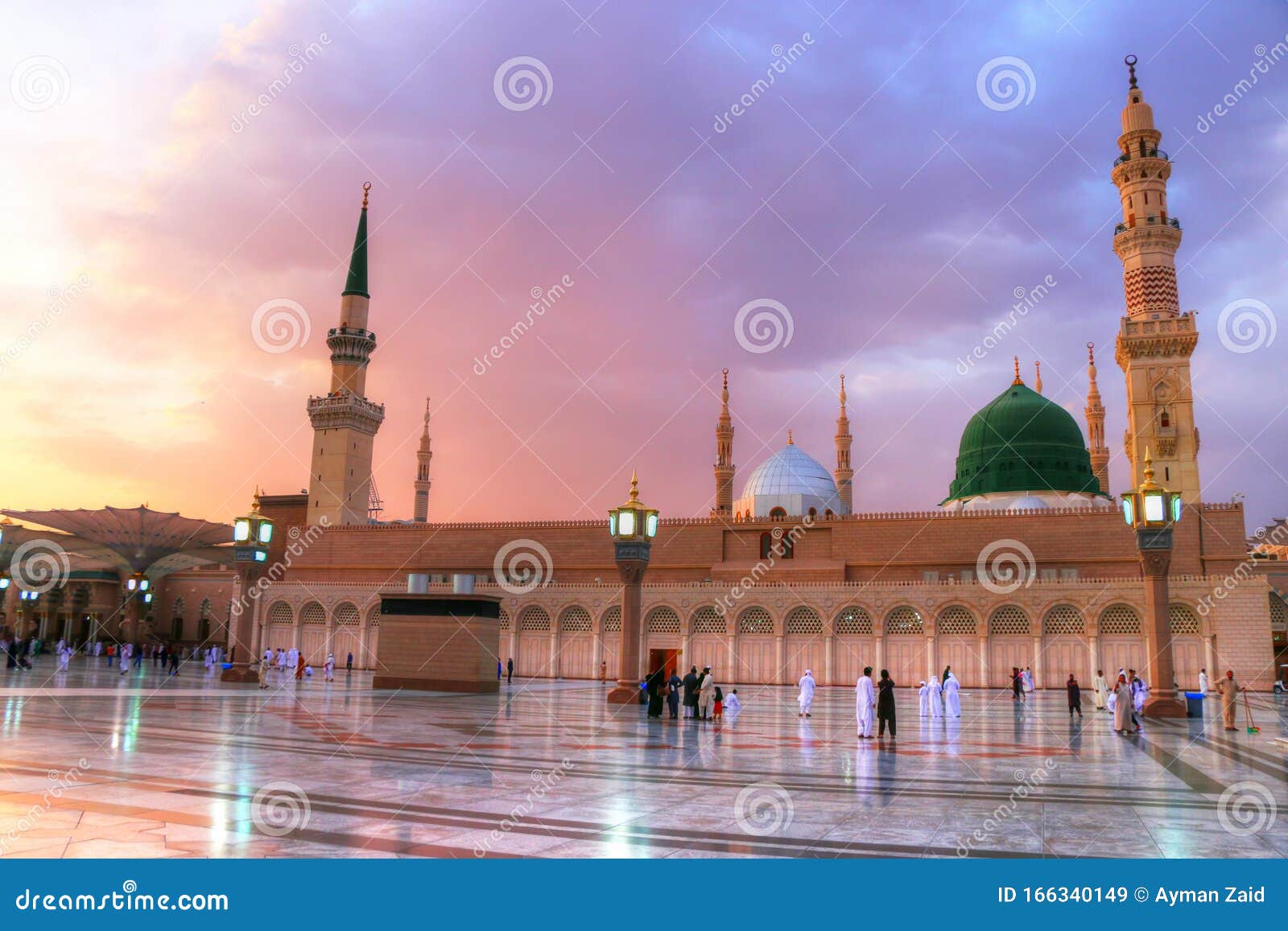 Medina Saudi Arabia May 30 2015 Prophet Mohammed Mosque Al Masjid