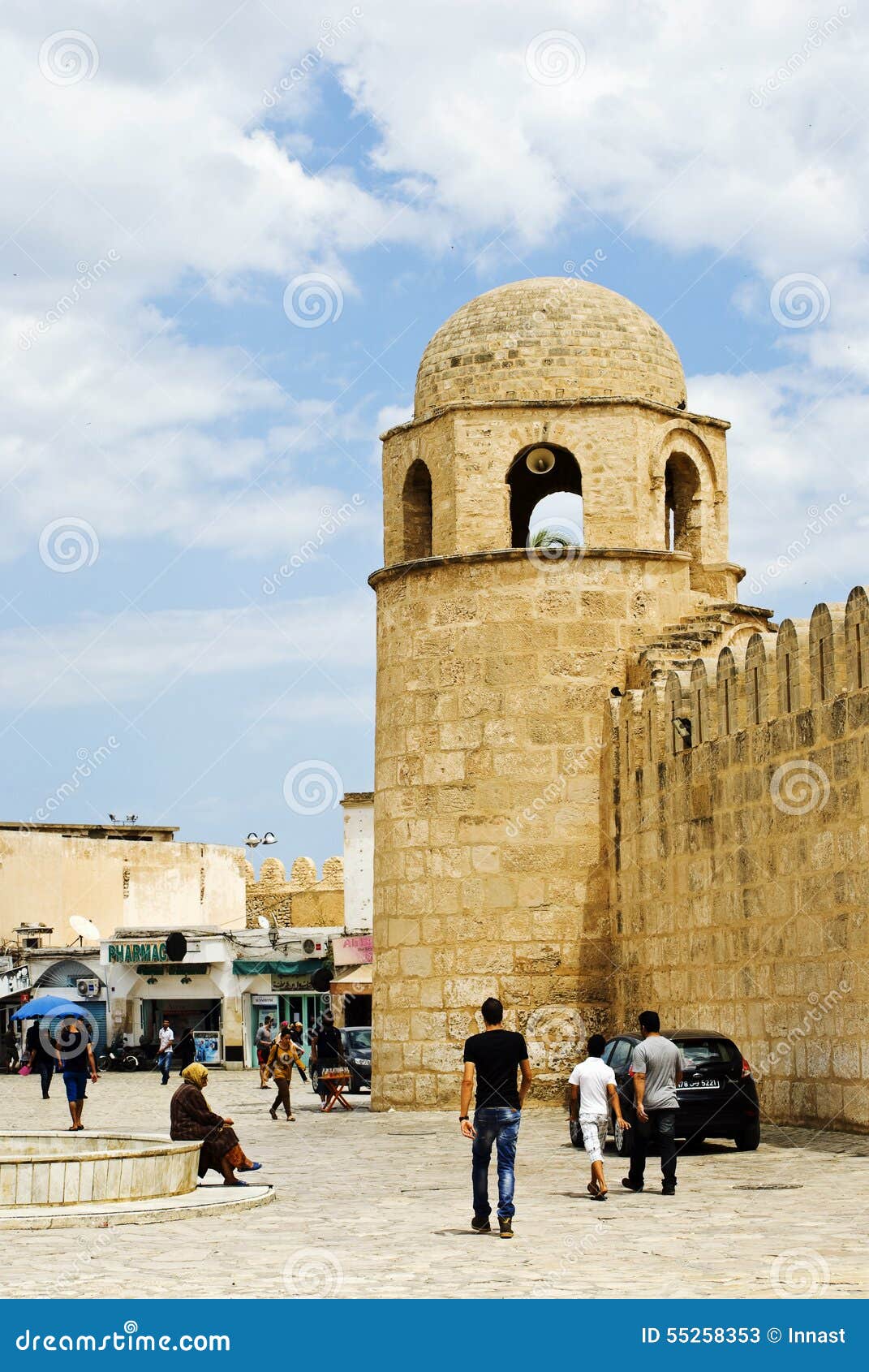 Medina of Sousse, Tunisia editorial stock photo. Image of architecture ...