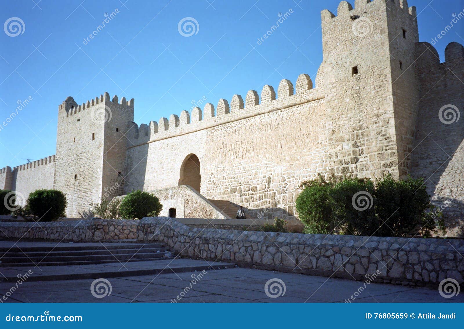 Medina, Sousse, Tunisia stock image. Image of arab, fort - 76805659