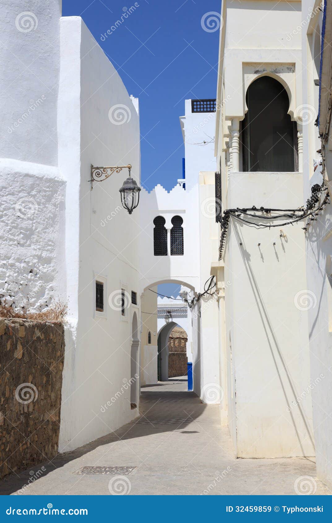 Medina von Asilah, Marokko stockbild. Bild von natalia - 32459859