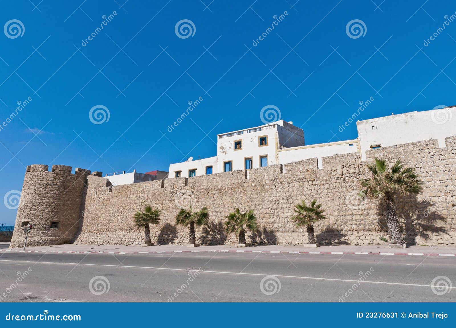 Medina Wall at Safi, Morocco Stock Image - Image of architecture ...
