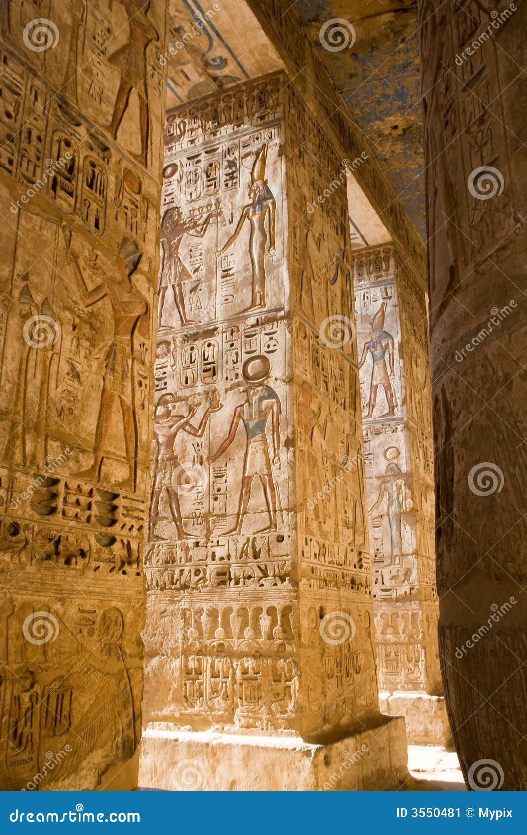 Medinat Habu editorial photo. Image of ancient, egyptology - 3550481