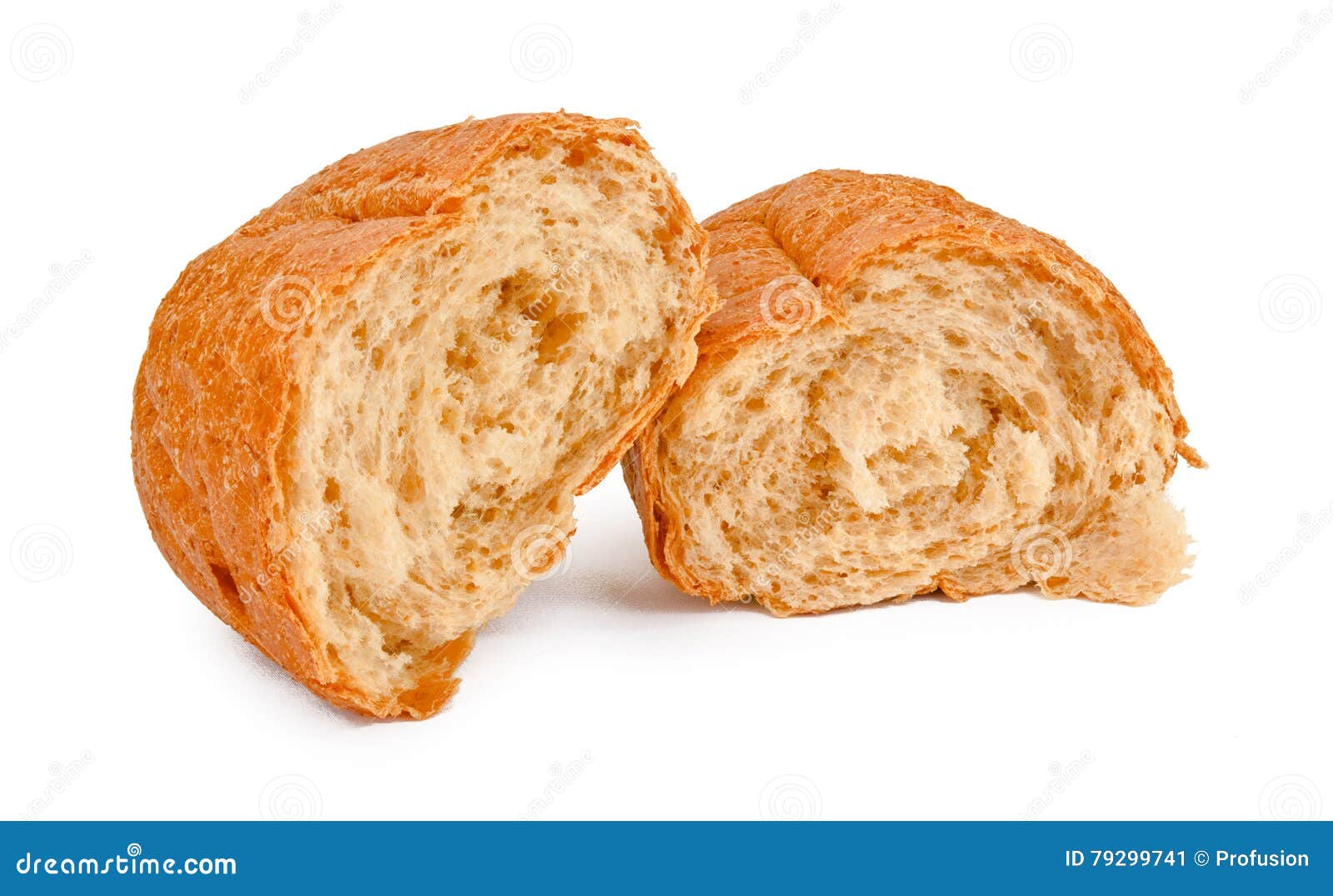 Medio Rollo De Pan Integral Imagen de archivo - Imagen de respaldado ...