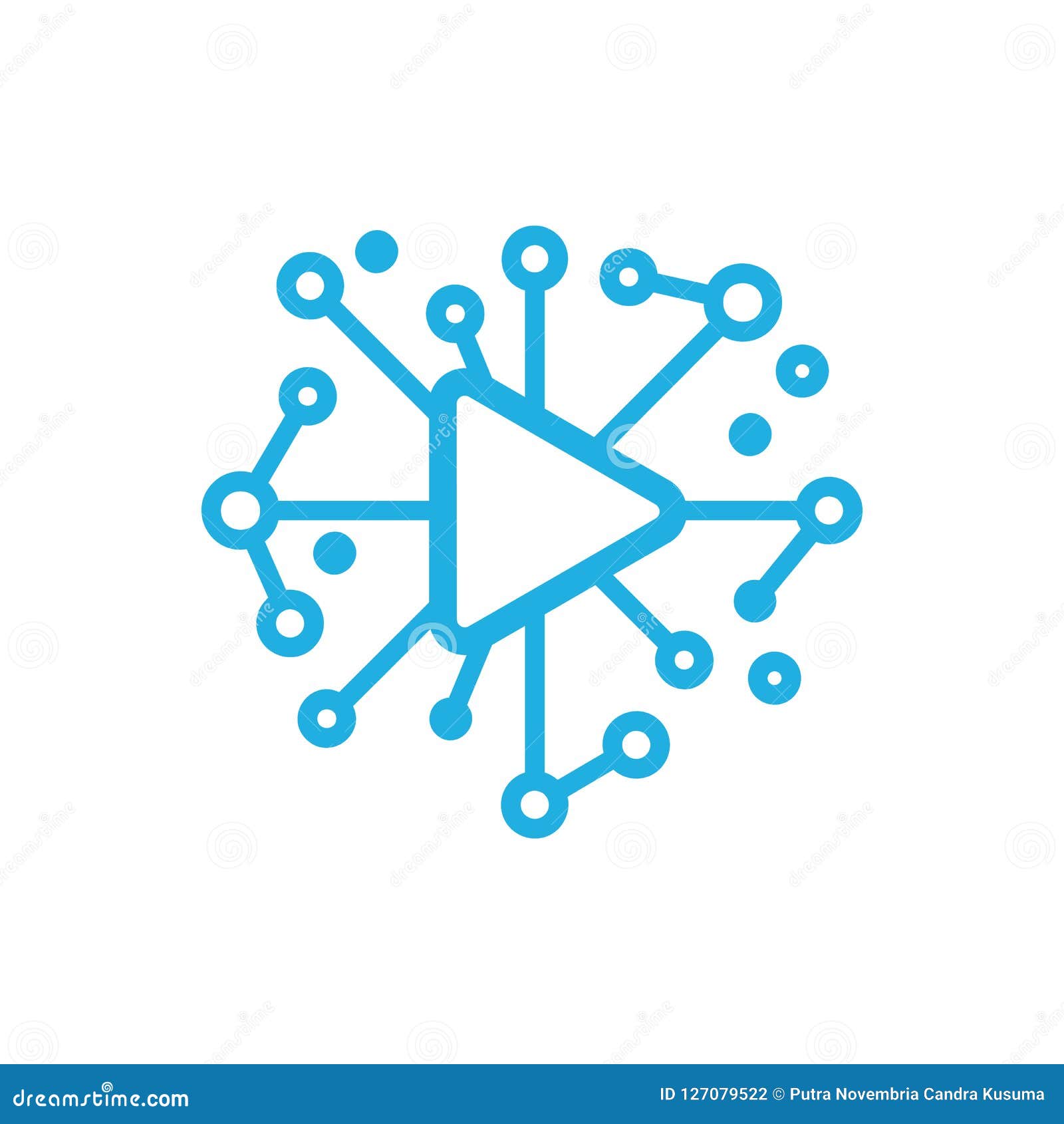 Medios Red Logo Icon Design Ilustración del Vector - Ilustración de ...