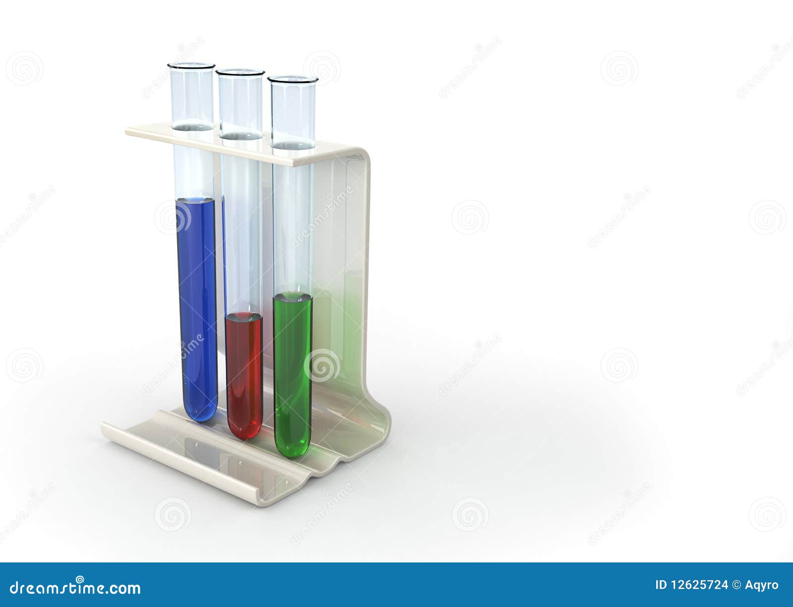 Medische Test-buis Met Kleurensteekproeven. Stock Illustratie ...