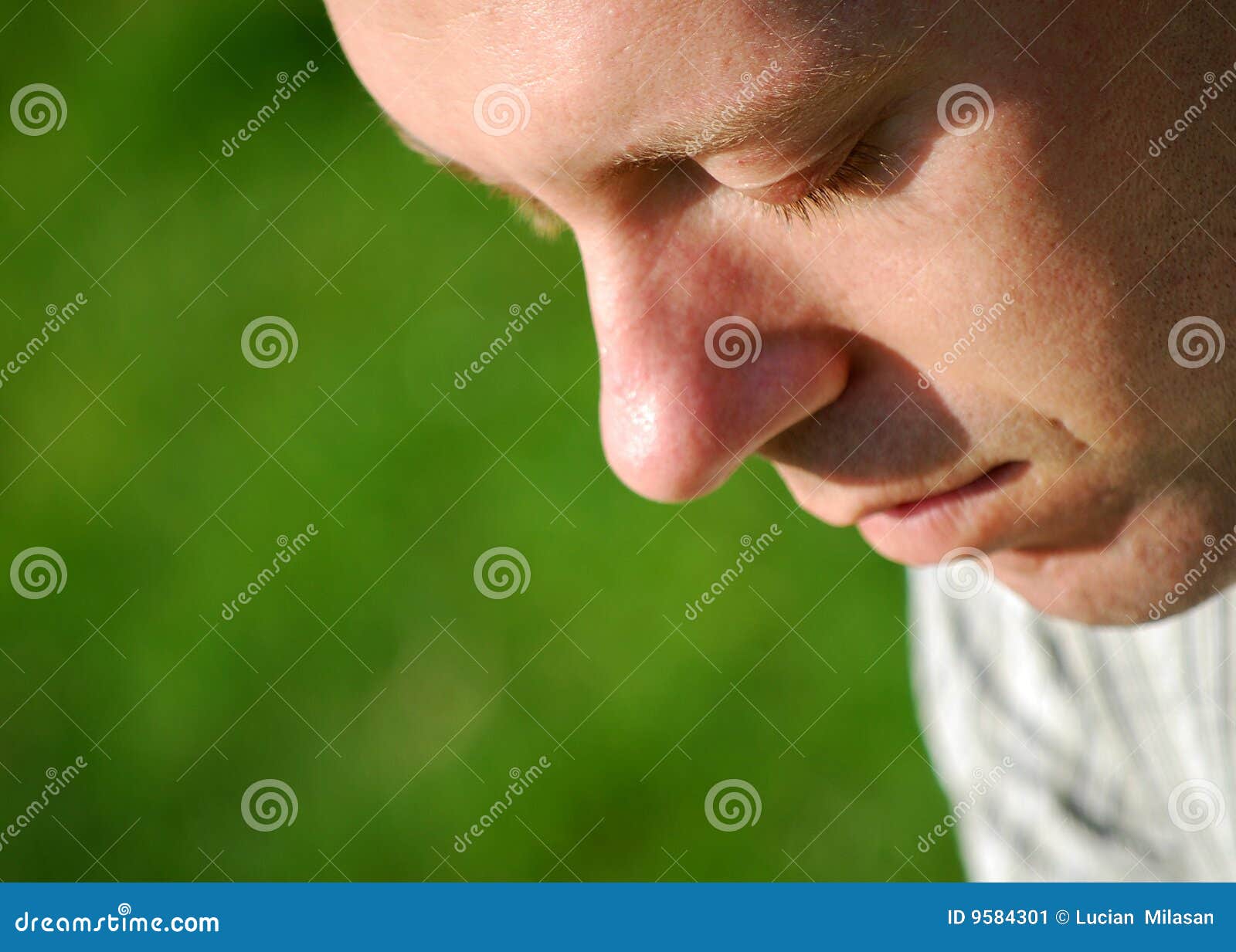 Meditation stock image. Image of face, prayer, peace, natural - 9584301