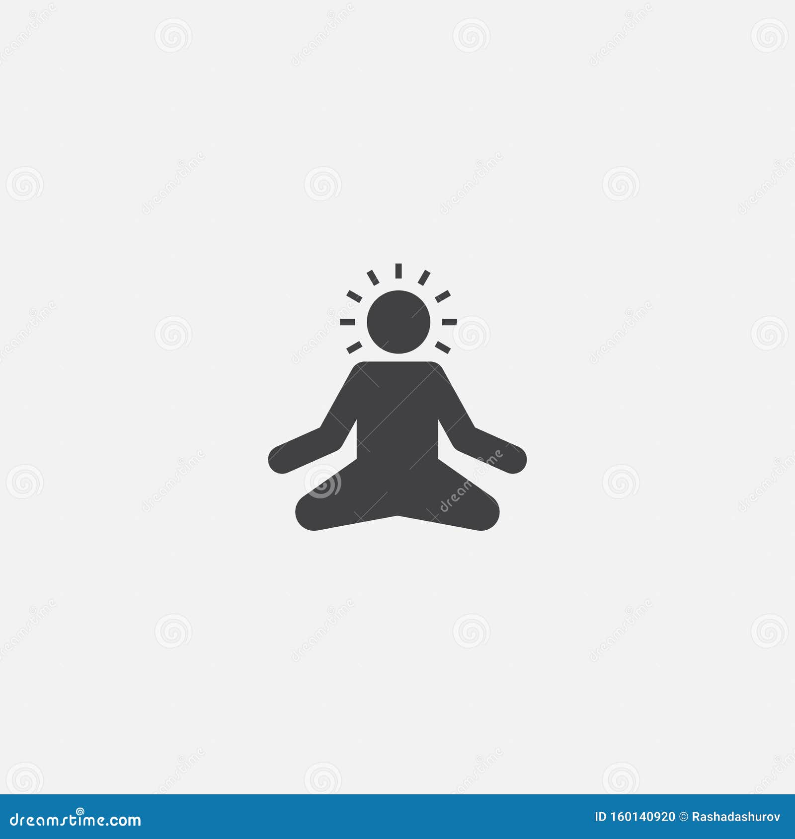 Meditation Base Icon. Simple Sign Stock Vector - Illustration of sign ... Meditation Base Icon. Simple Sign Stock Vector - Illustration of sign ...