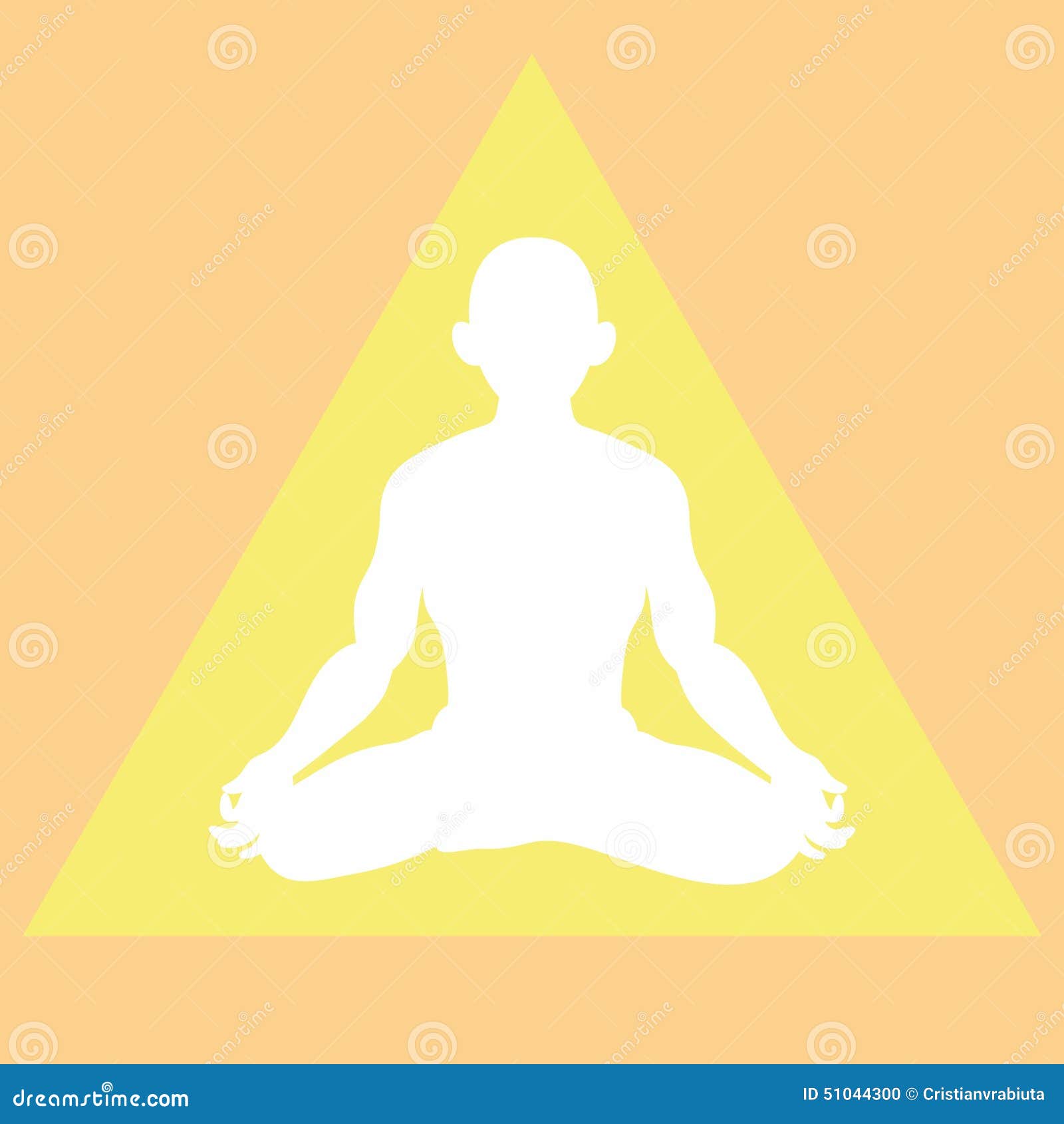 Yoga Meditation in a Light Triangle Stock Vector - Illustration of aura ... Yoga Meditation in a Light Triangle Stock Vector - Illustration of aura ...