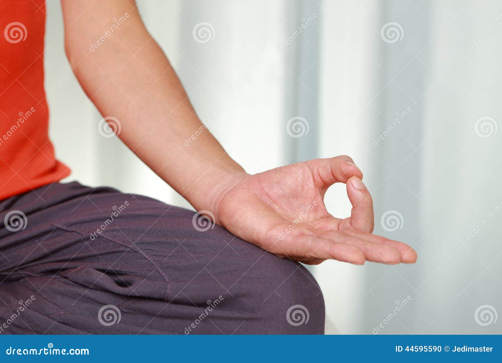 Meditation stock photo. Image of lifestyle, calmly, posing - 44595590