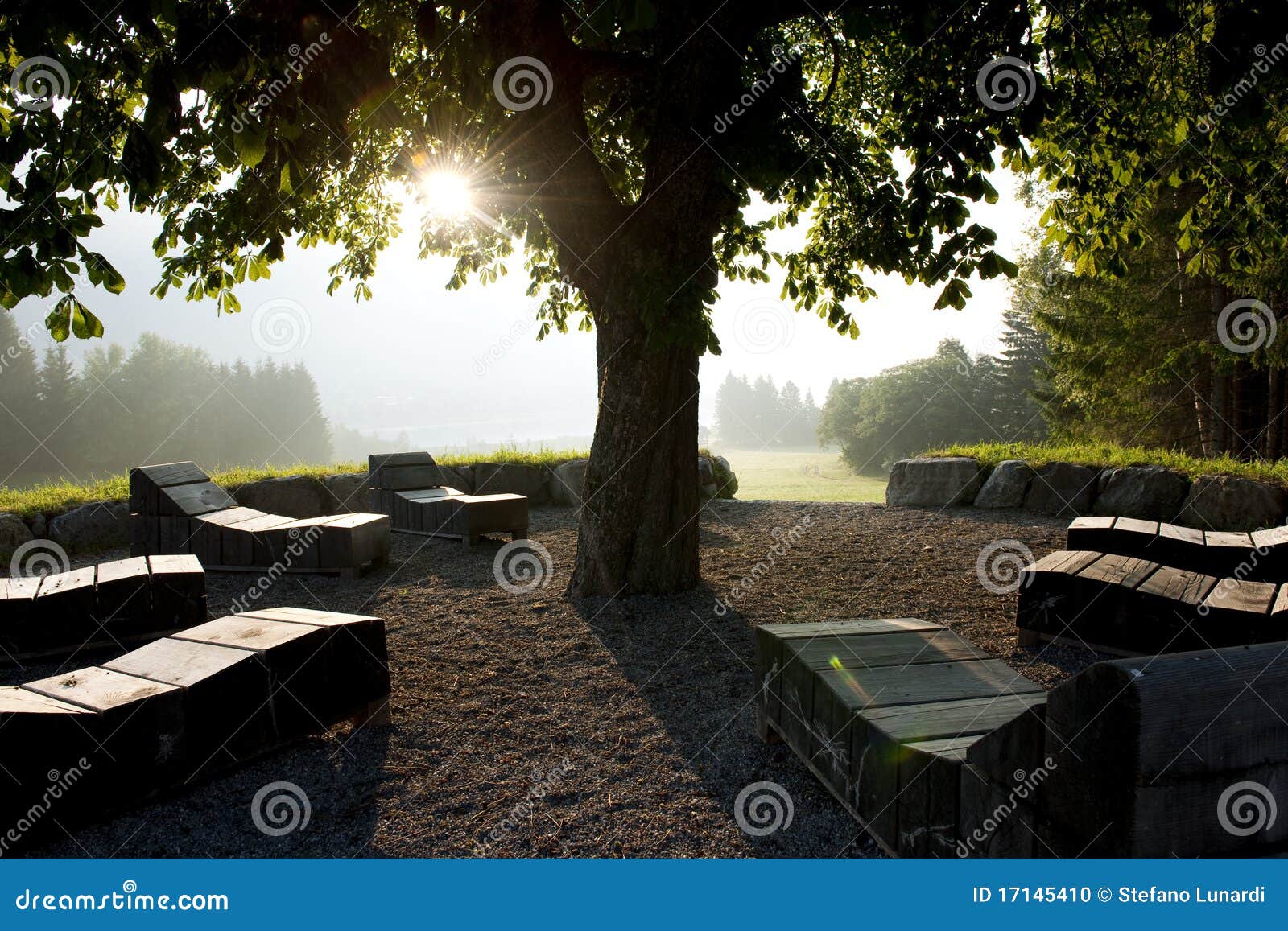 Meditation Place stock photo. Image of weissensee, tranquil - 17145410