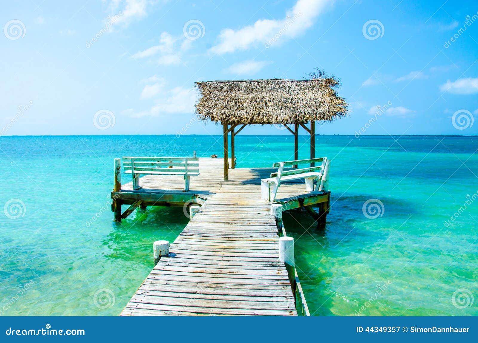 Meditation and Relaxing on Pier Stock Image - Image of caribbean ...