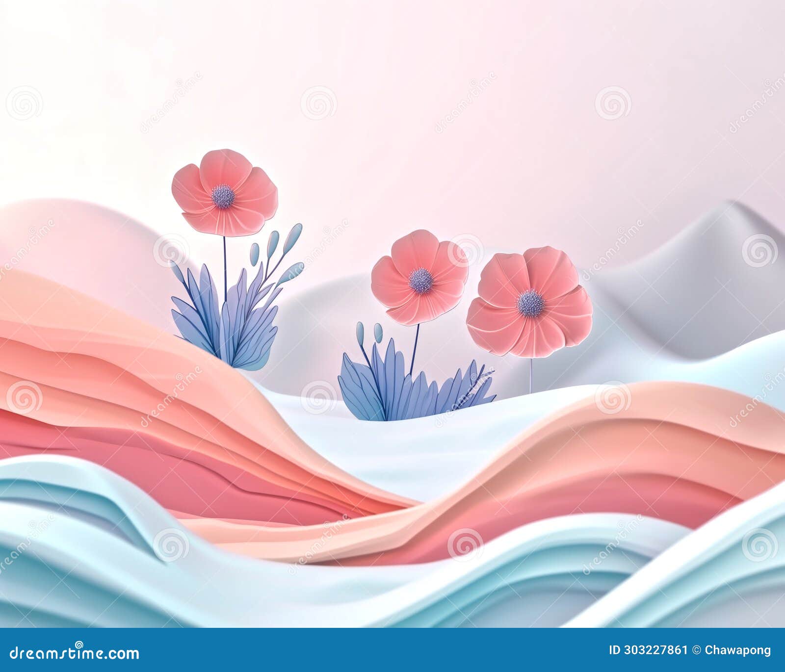Meditative Graphics Image for Calm Spaces Stock Illustration ...
