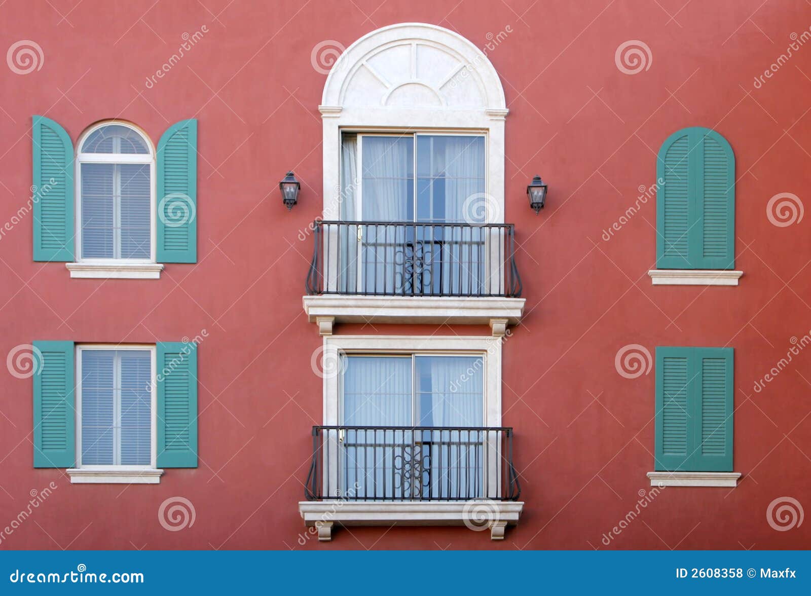 Mediterranean architecture stock photo. Image of window - 2608358