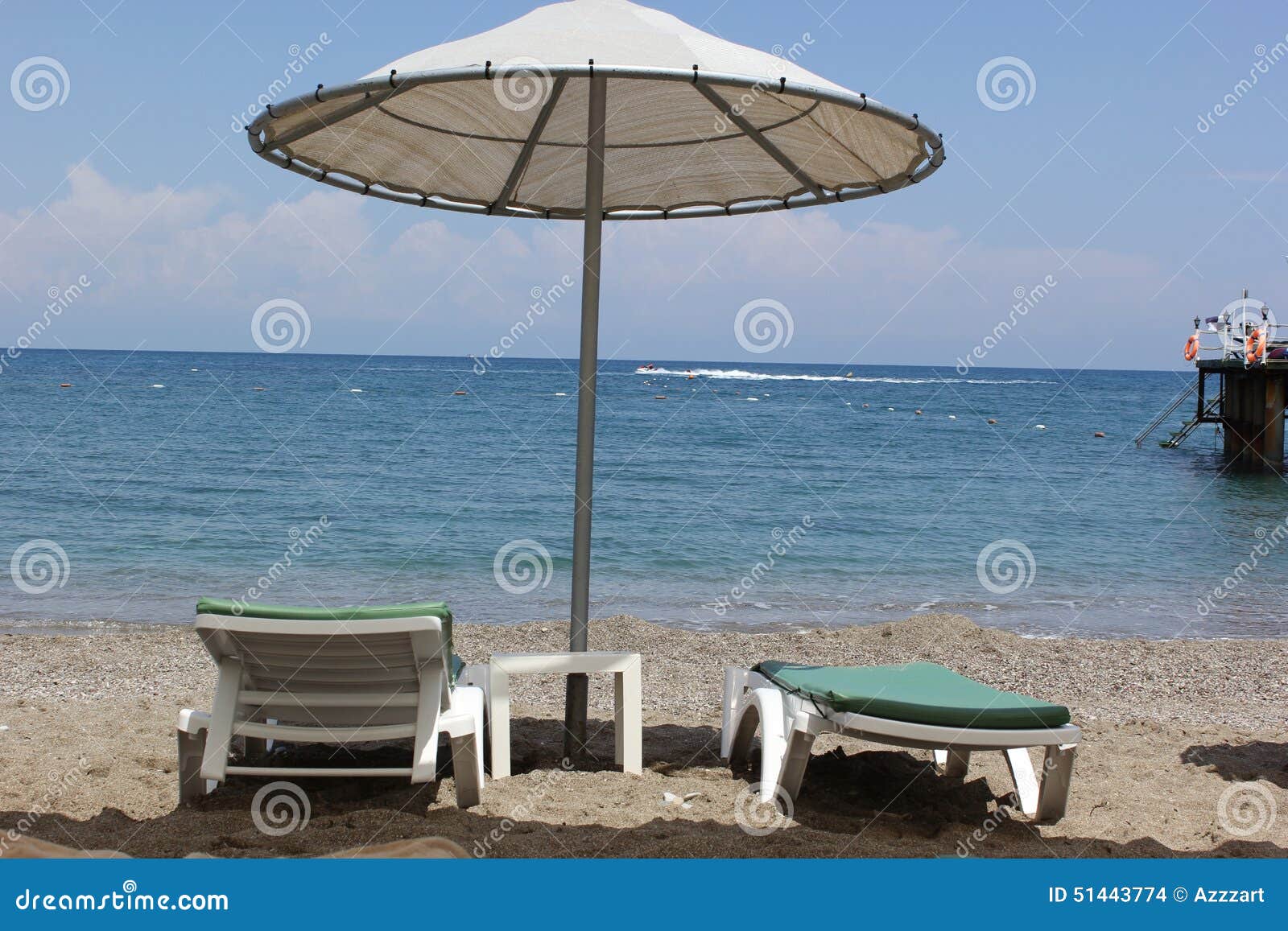 Mediterranean beach stock photo. Image of beach, coast - 51443774