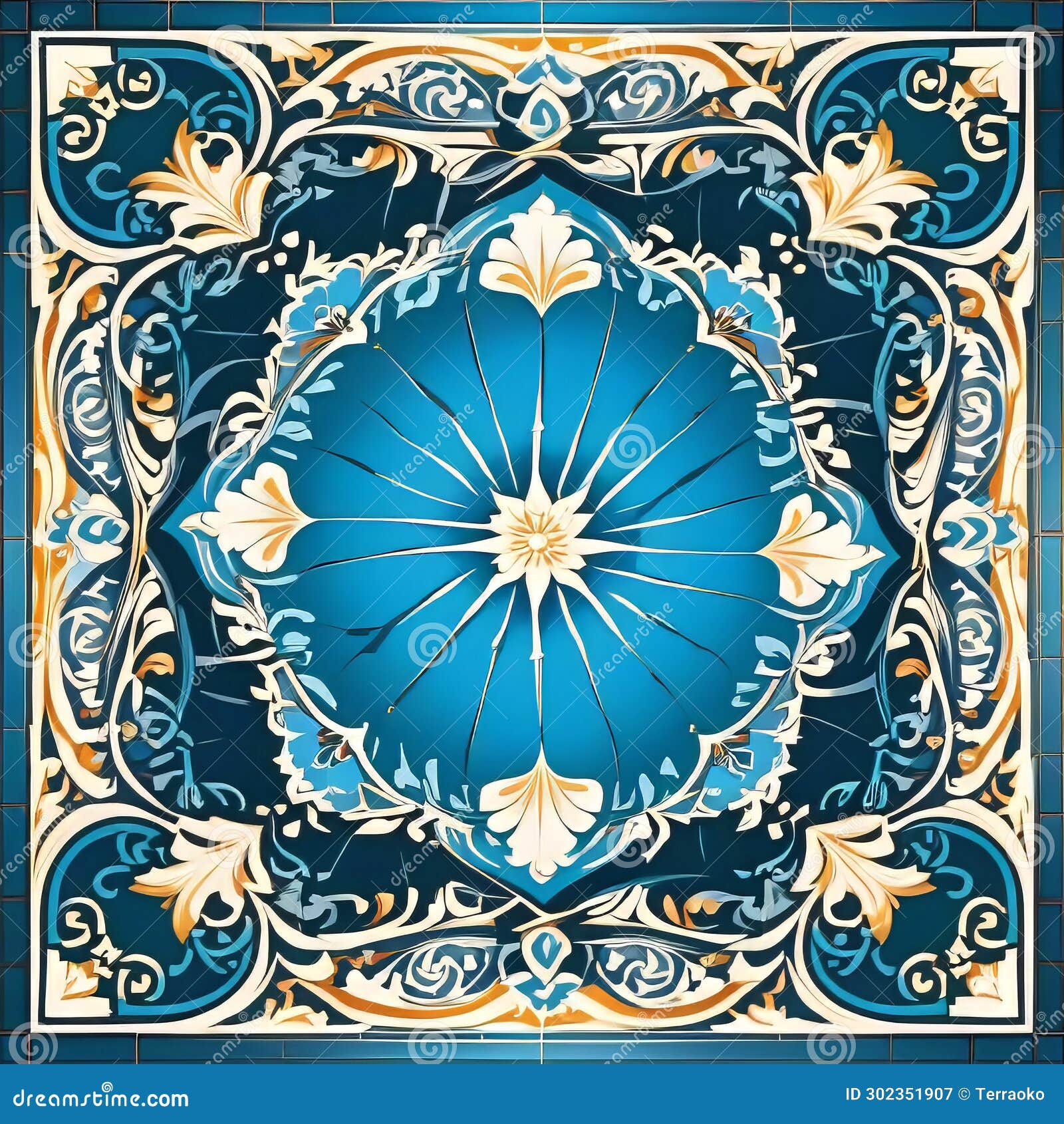 Mediterranean Blue Tile Patterns, Portuguese Tile Patterns, Ceramic ...