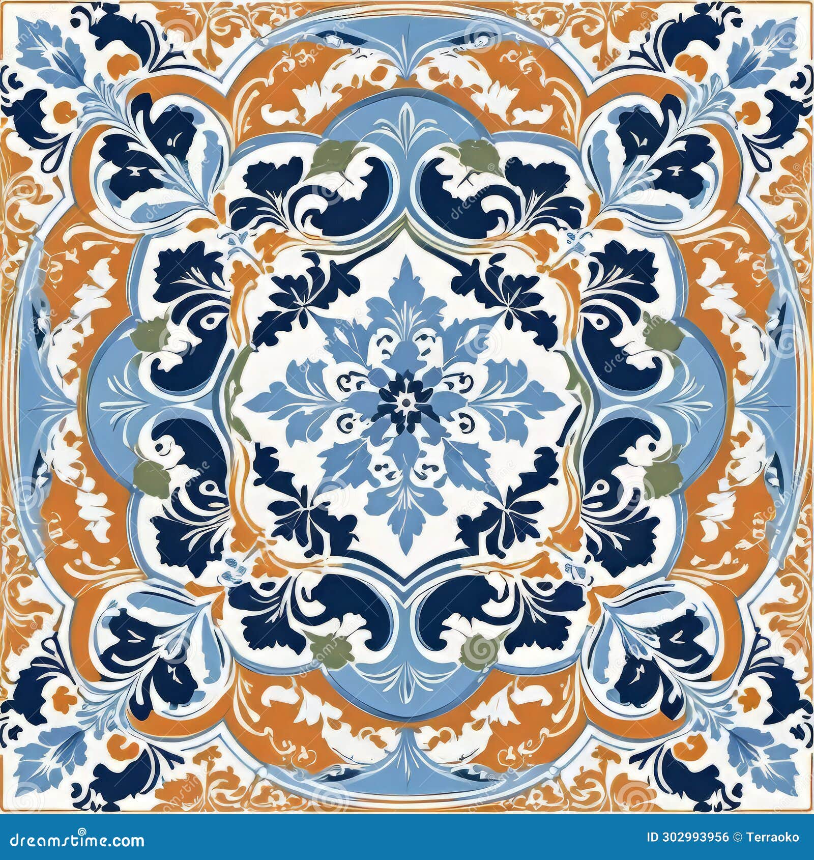 Mediterranean Ceramic Tile Patterns, Portuguese (Arabic) Tile Patterns ...