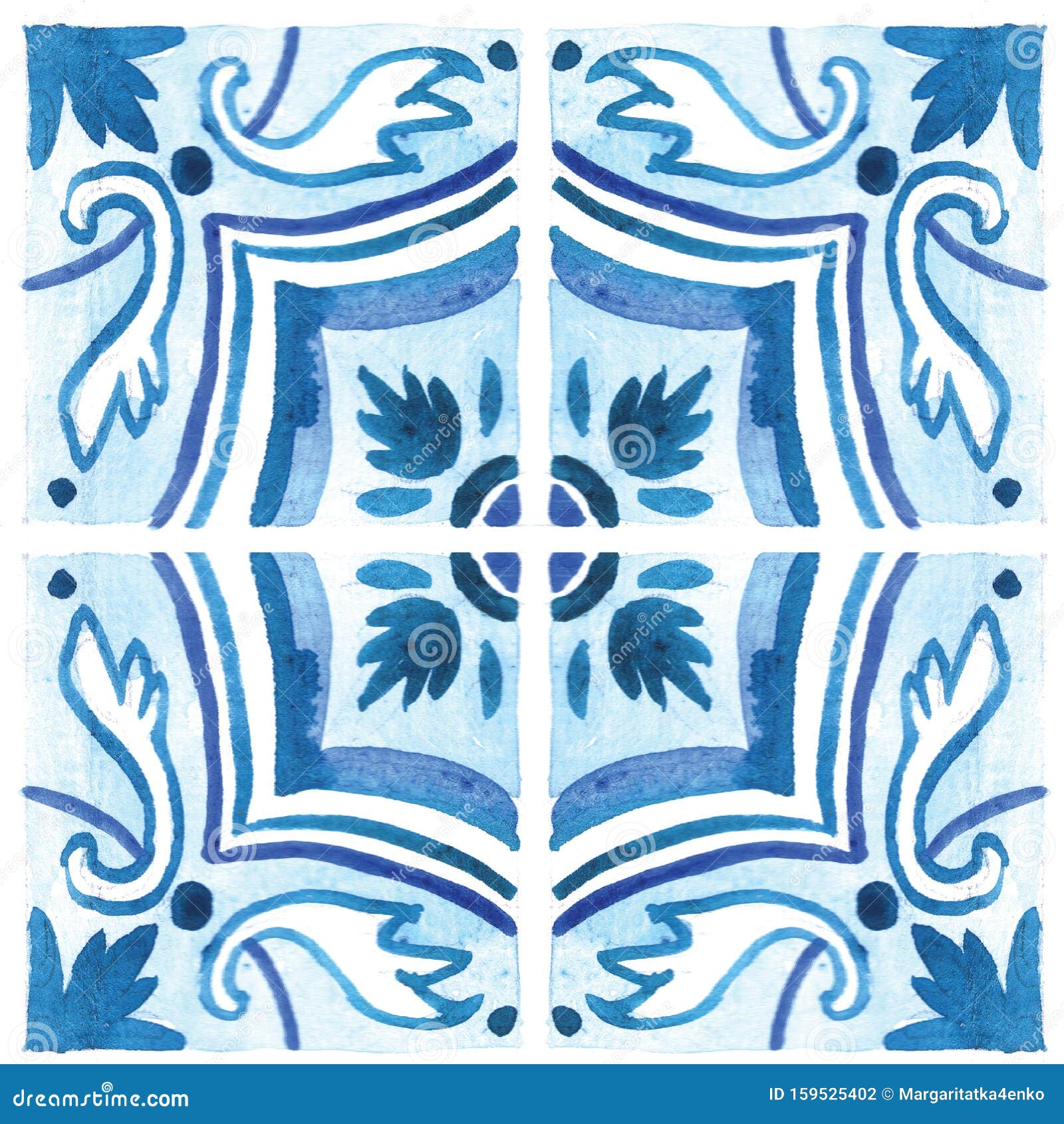 Mediterranean Ceramics Pattern Stock Photo - Image of mediterranean ...