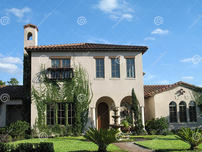 Mediterranean Home stock photo. Image of tropical, spanish - 710074
