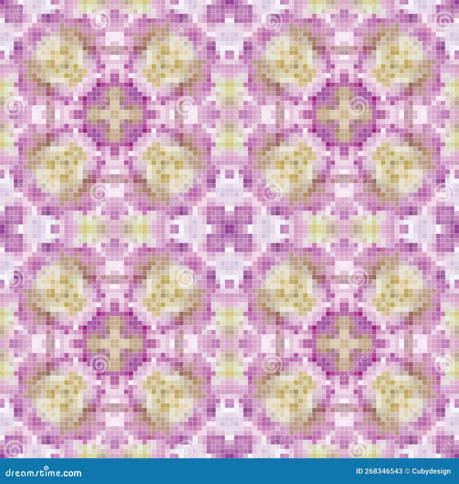Mediterranean Mosaic Seamless Pattern Design, Repeat Textile Design ...