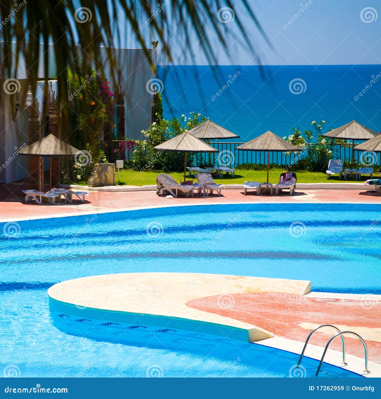 Mediterranean Resort stock image. Image of blue, paradise - 17262959