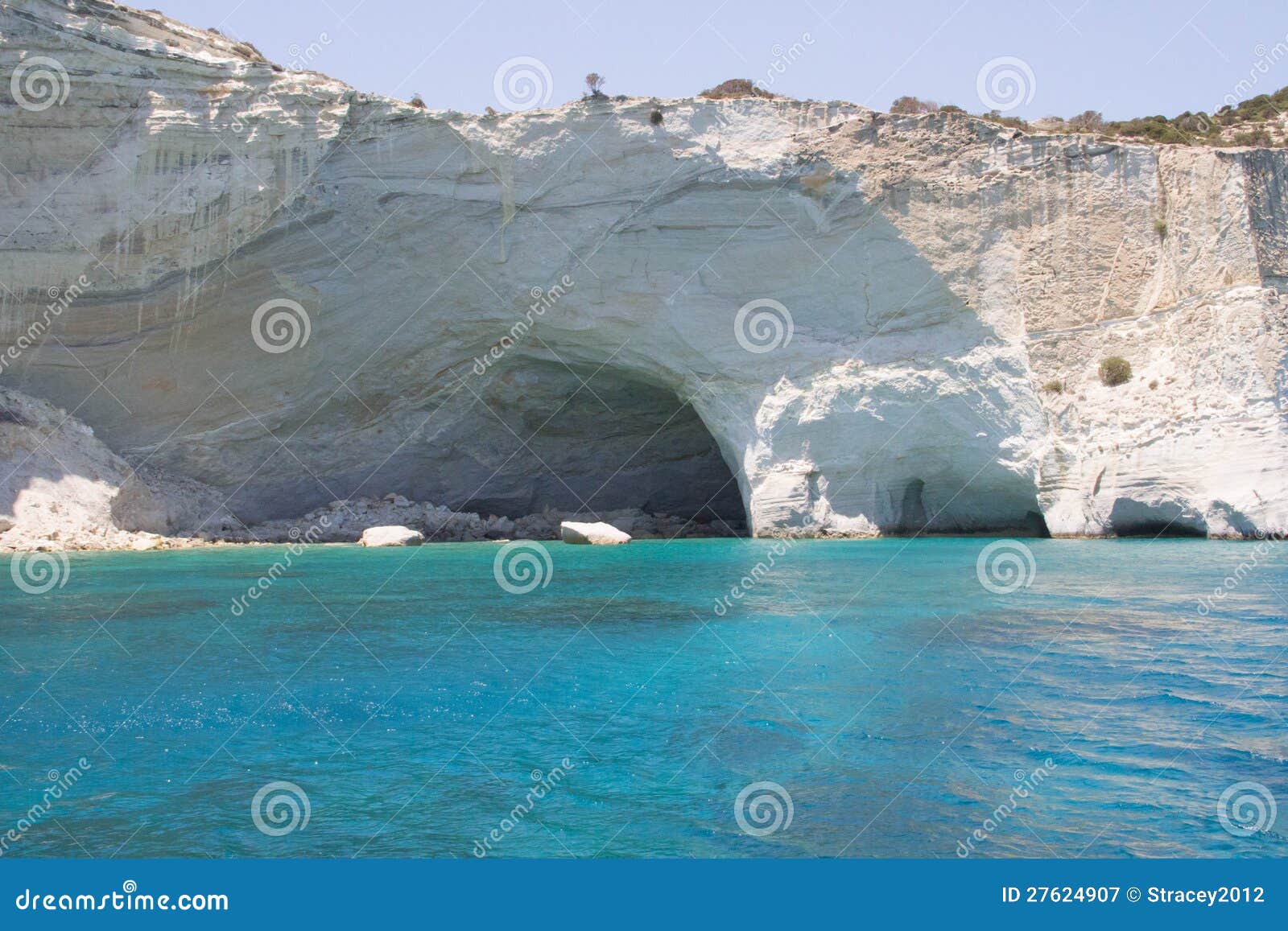 Mediterranean Sea Caves stock image. Image of blue, cave - 27624907