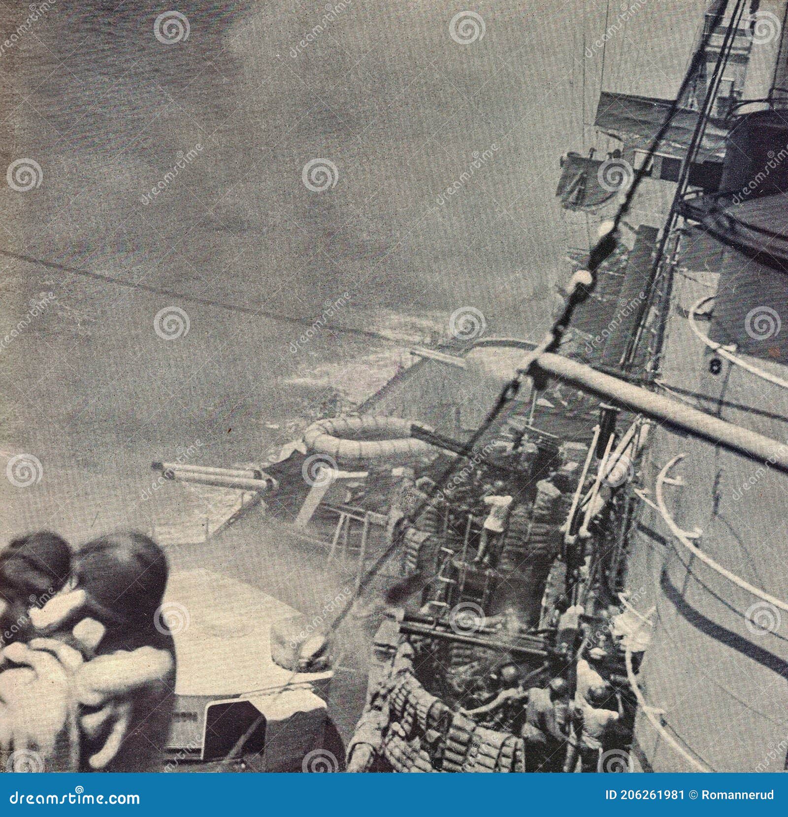 The Italian War Ship in the Mediterranean Sea during World War 2.a ...