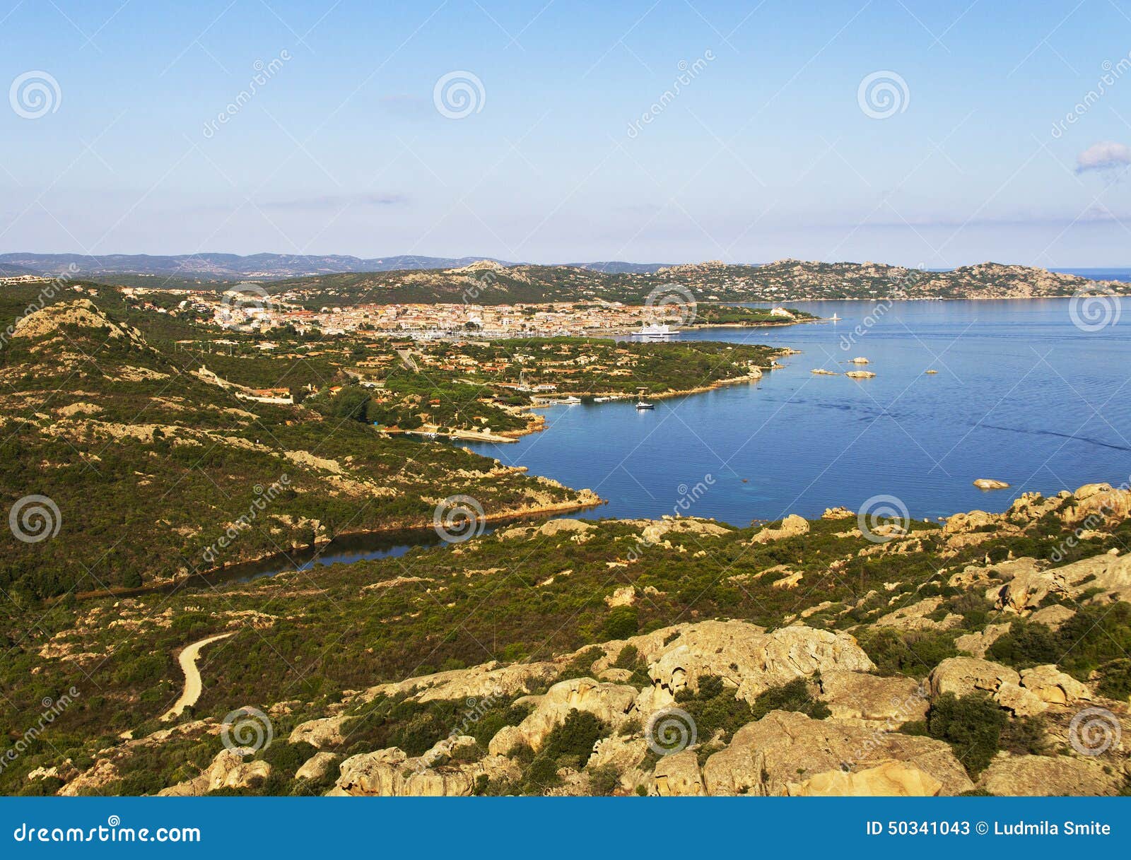 Mediterranean Sea in Italy. Stock Image - Image of outdoor ...