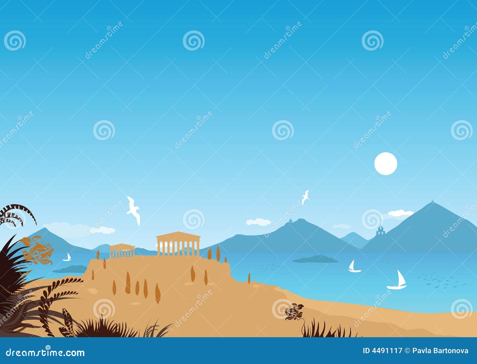 Seaside Cartoons, Illustrations & Vector Stock Images - 230985 Pictures ...