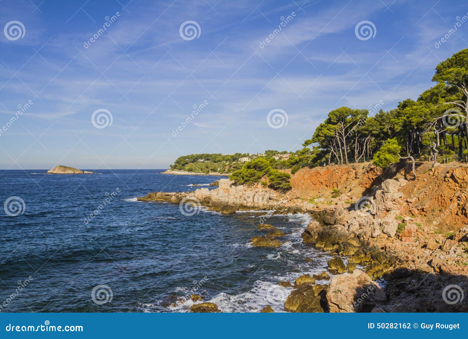 The mediterranean shore stock photo. Image of mediterranean - 50282162