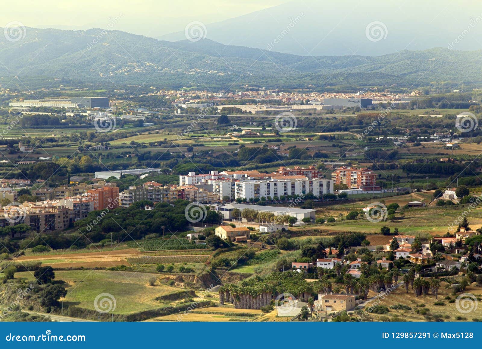 Mediterranean Spain stock image. Image of coastal, landscape - 129857291