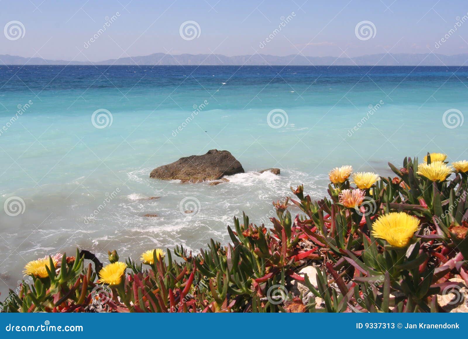Mediterranean Spring stock image. Image of spring, horizon - 9337313