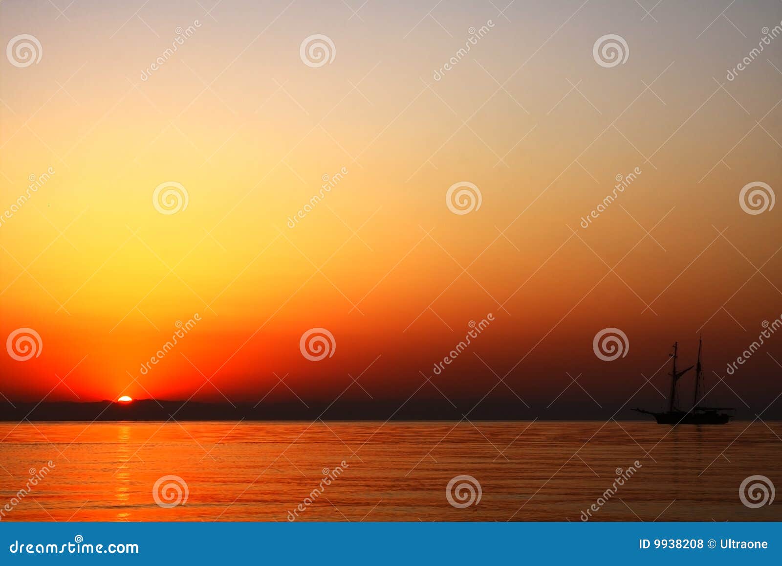 Mediterranean sunrise stock photo. Image of outdoors, nature - 9938208