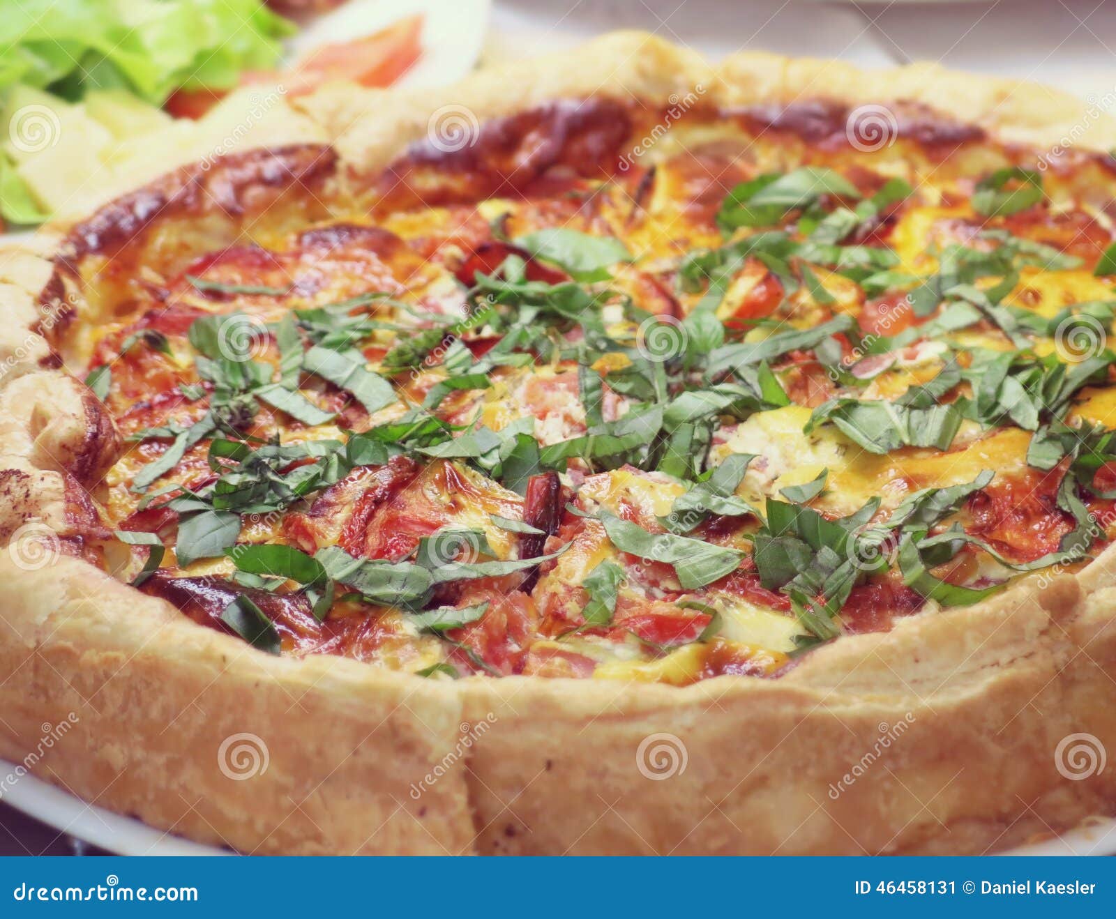 Mediterranean tart stock image. Image of tatin, mediterranean - 46458131