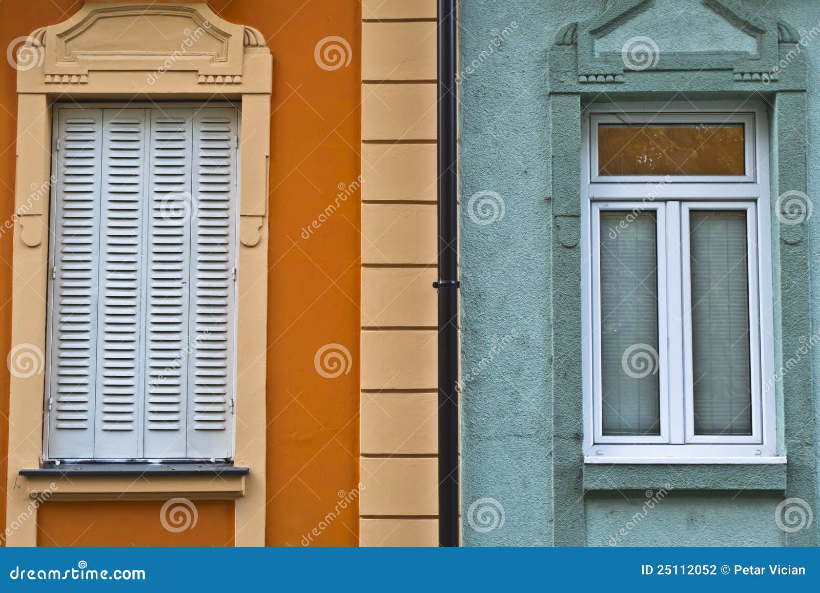 Mediterranean window stock photo. Image of brown, scene - 25112052
