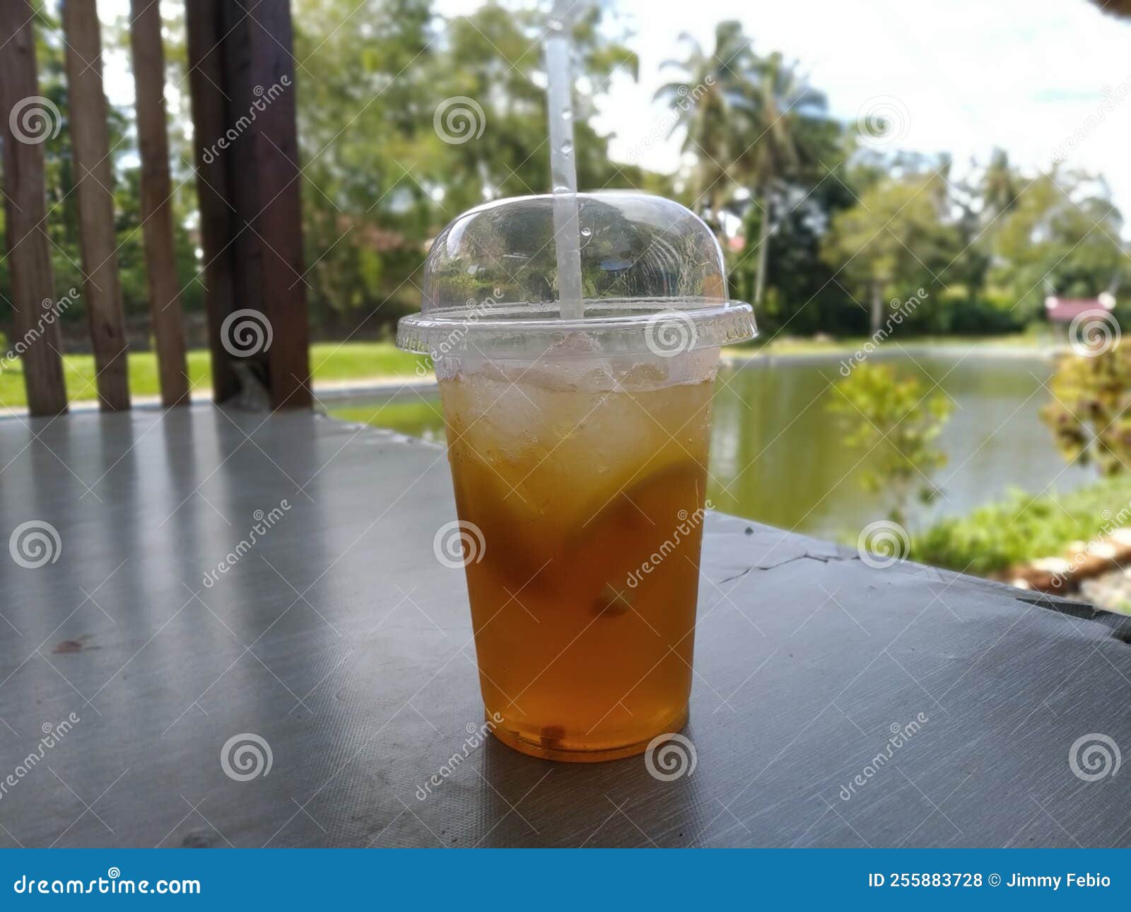 Medium Cup of Fresh Lemon Tea Stock Photo - Image of medium, lemon ...