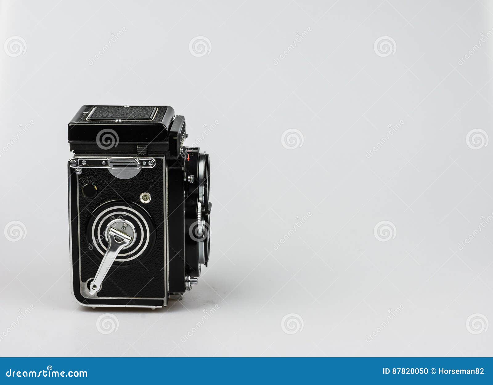 Medium Format Bioptical Camera, Analog Photography Stock Photo - Image ...