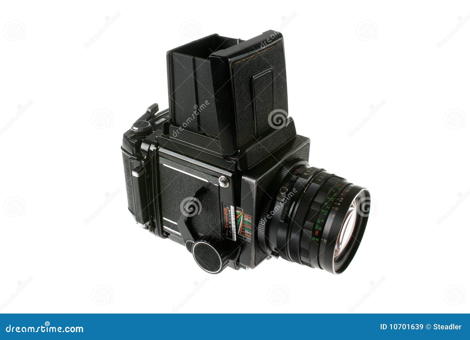 Medium Format Camera stock image. Image of lens, analog - 10701639