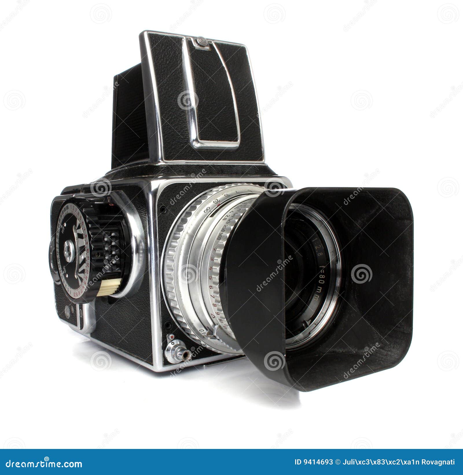 Medium format camera stock image. Image of isolated, studio - 9414693