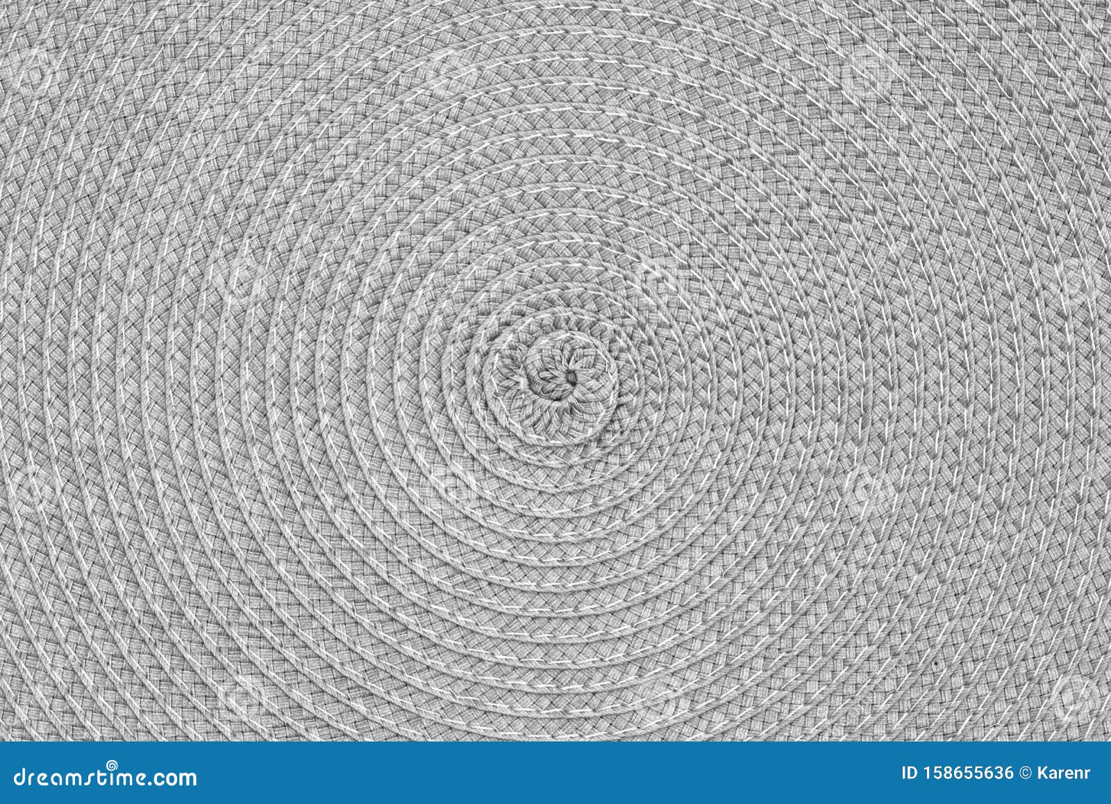 Medium Gray Textured Concentric Circle Fabric Material Background Stock ...