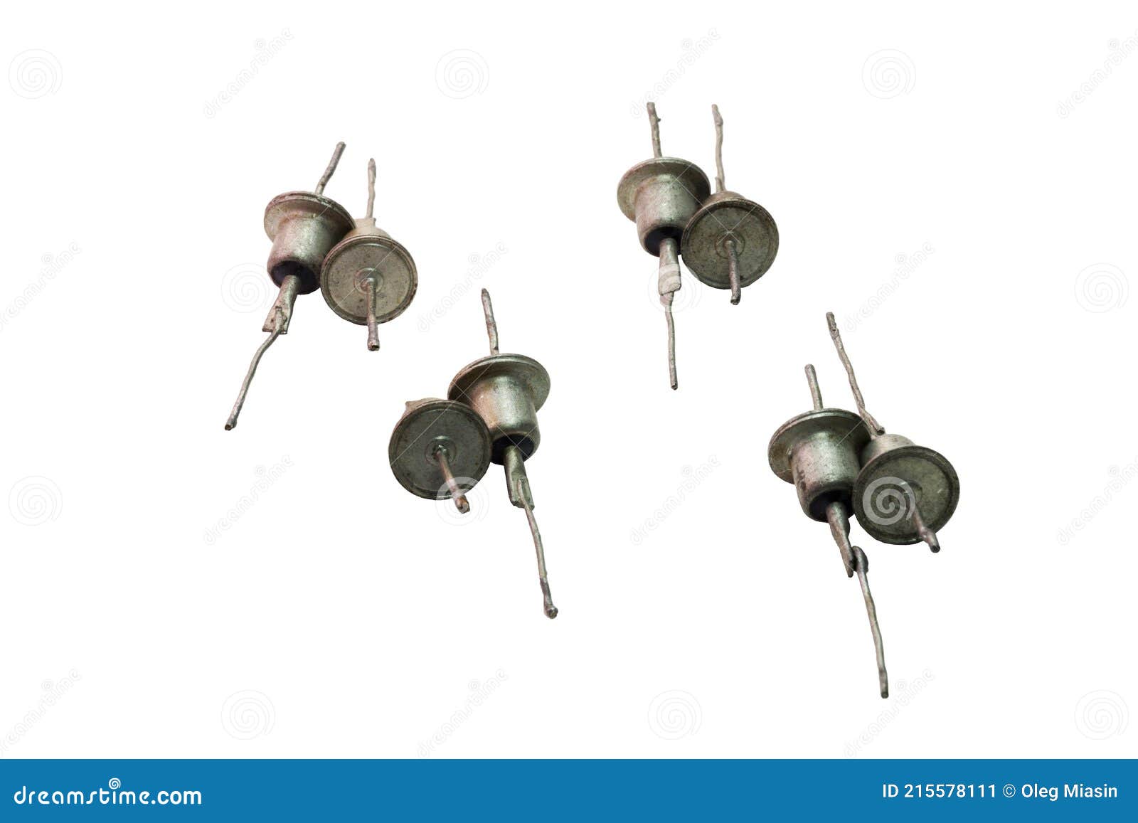 Medium Power Rectifier Diodes, Old, in Pairs, Electronic Components ...
