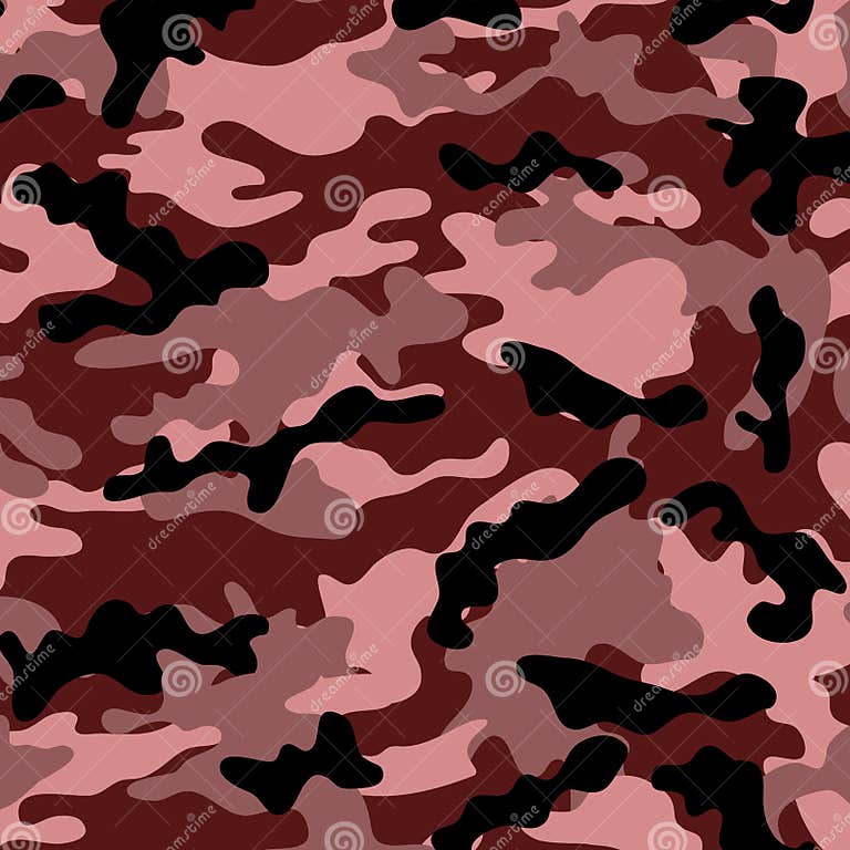 Medium Raspberry Camouflage Stock Vector - Illustration of graphic ...