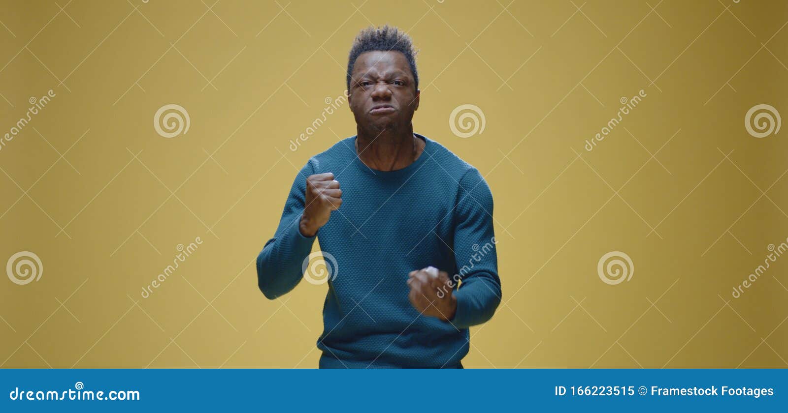 Young Man Seething with Anger Stock Image - Image of male, temper ...
